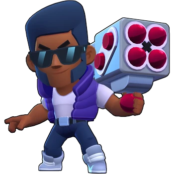 Brock - Skins, stats, details, gadgets, stars powers, hypercharge and ...