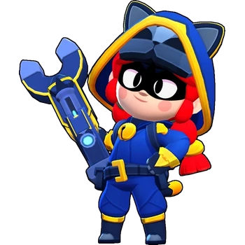 Jessie - Skins, stats, details, gadgets, stars powers, hypercharge and ...