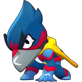 Crow - Skins, stats, details, gadgets, stars powers, hypercharge and ...