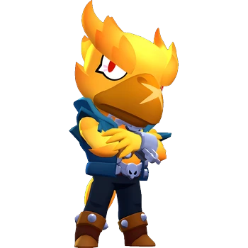 Crow - Skins, stats, details, gadgets, stars powers, hypercharge and ...