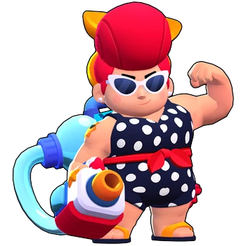 Pam - Skins, stats, details, gadgets, stars powers, hypercharge and ...