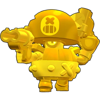 Darryl - Skins, stats, details, gadgets, stars powers, hypercharge and ...