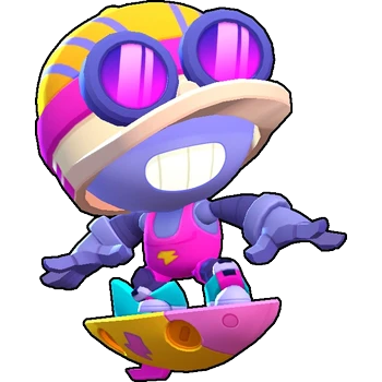 Carl - Skins, stats, details, gadgets, stars powers, hypercharge and ...