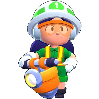 Jacky - Skins, stats, details, gadgets, stars powers, hypercharge and ...