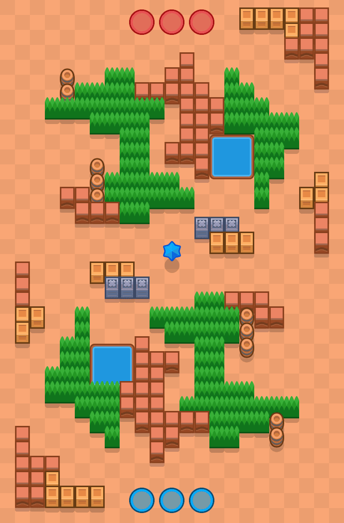 BS Knockout Maps - All maps and builds - Brawl Stars