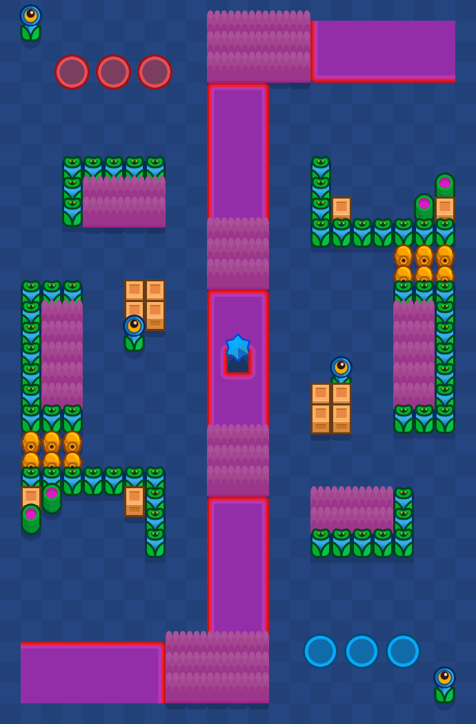 BS Knockout Maps - All maps and builds - Brawl Stars