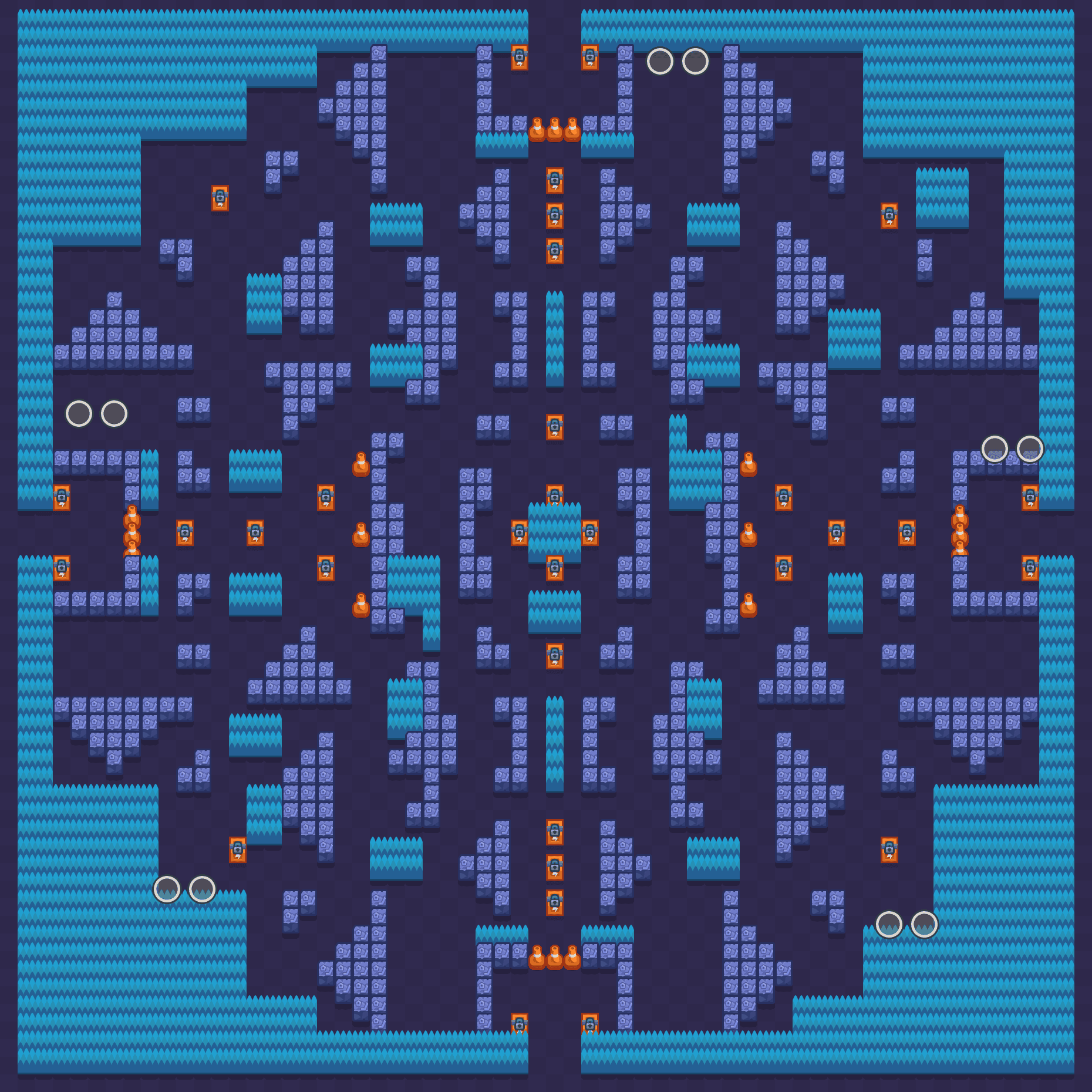 Rockwall Brawl - Brawl Stars Map