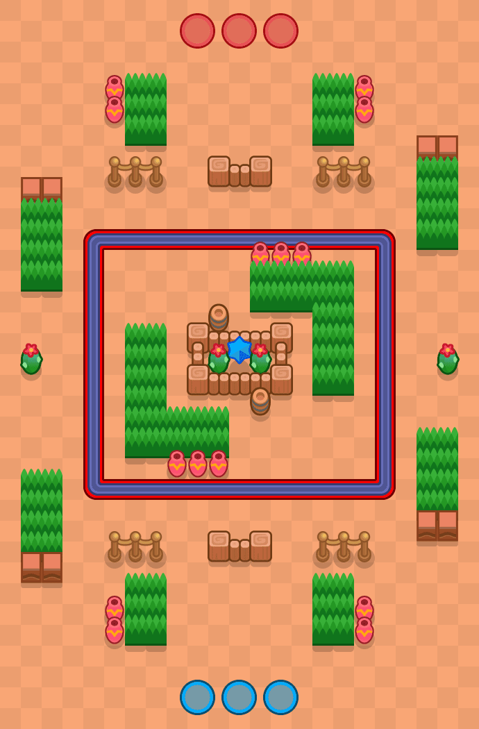 BS Knockout Maps - All maps and builds - Brawl Stars