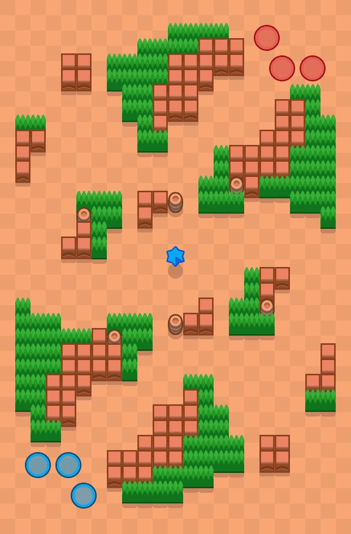 BS Knockout Maps - All maps and builds - Brawl Stars