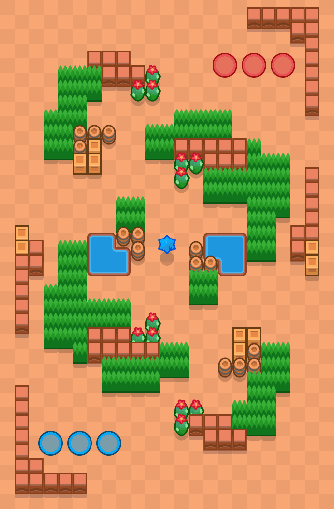 BS Knockout Maps - All maps and builds - Brawl Stars